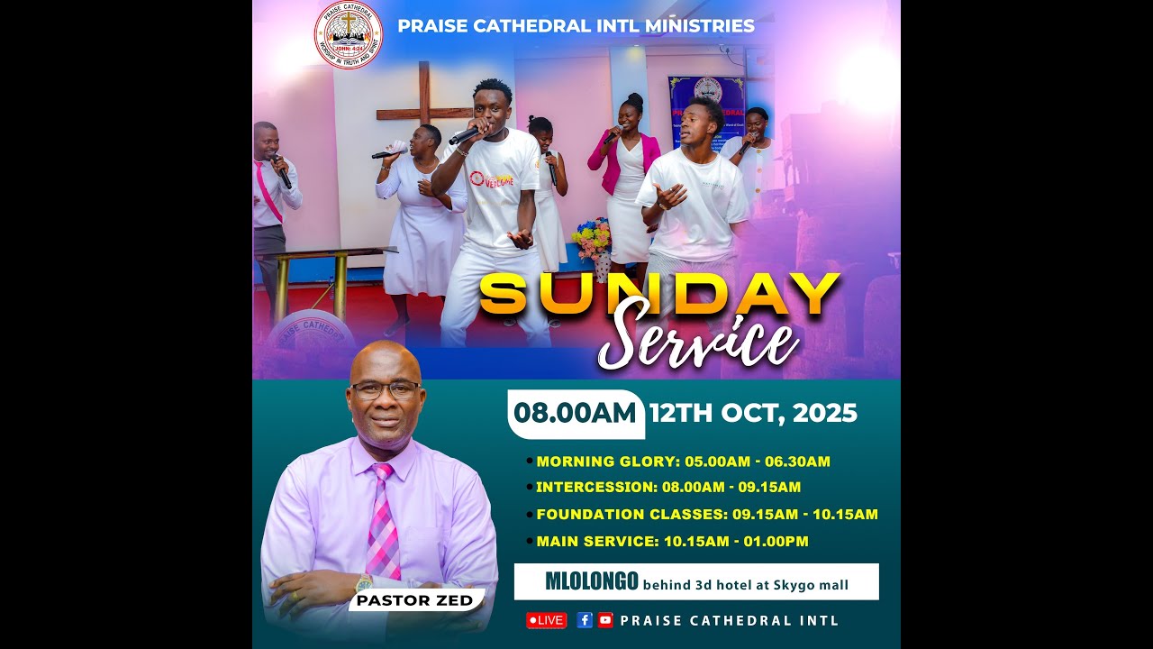 SUNDAY SERVICE| PRAISE CATHEDRAL INTL. | ON 12th OCTOBER 2025 - YouTube