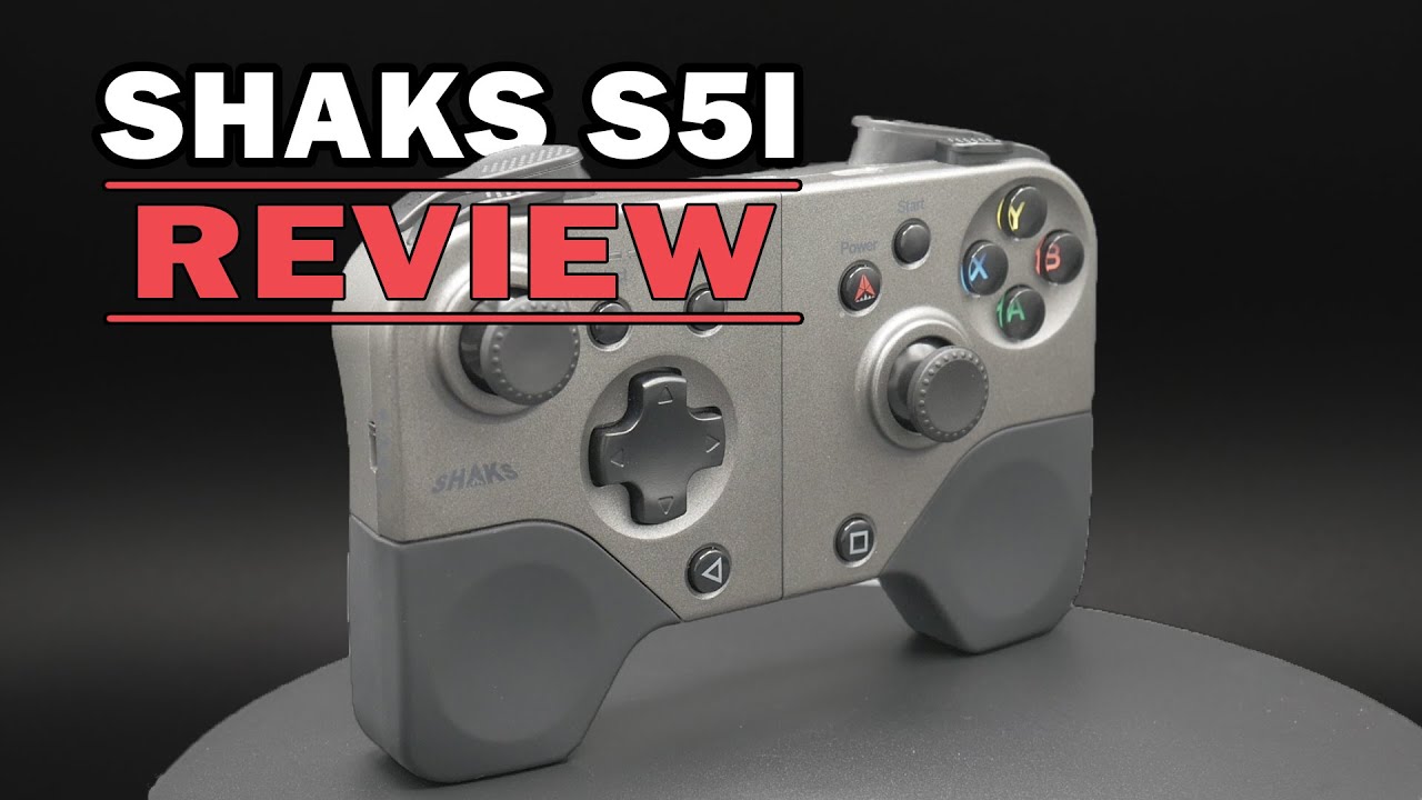 Shaks S5i Gaming Controller Review: Convenient and Utilitarian - YouTube
