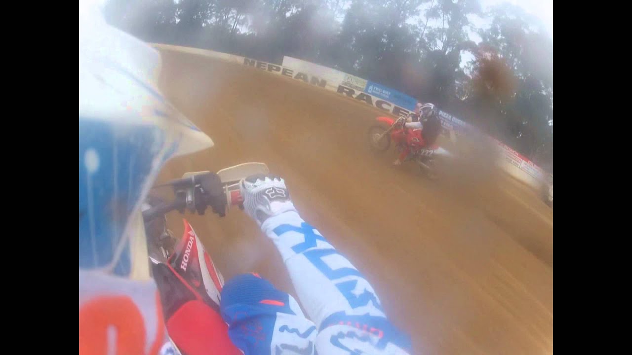 Nepean raceway Cr125 - YouTube