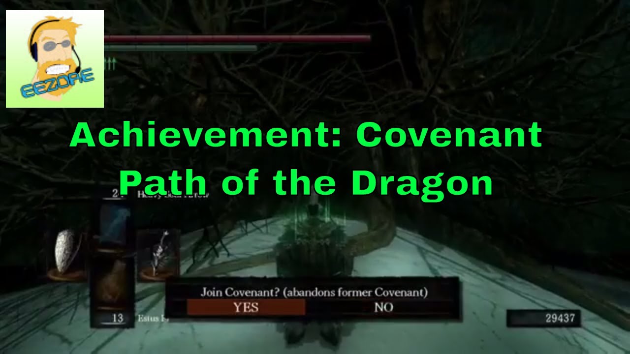 Dark Souls Achievement: Covenant Path of the dragon - YouTube