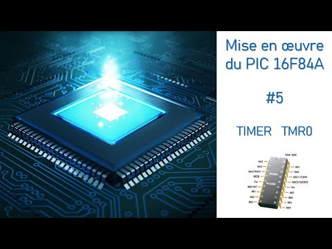 Prise en main du PIC16F84 5- Timer TMR0 - YouTube