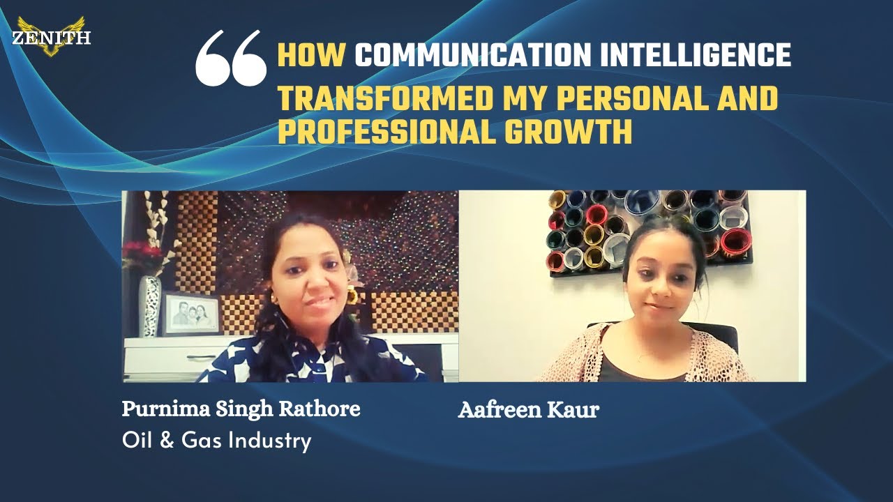 How 'Communication Intelligence' transformed my Personal and ...