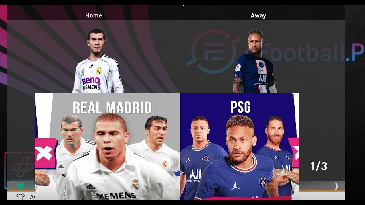 REAL MADRID Galáticos vs PSG - YouTube