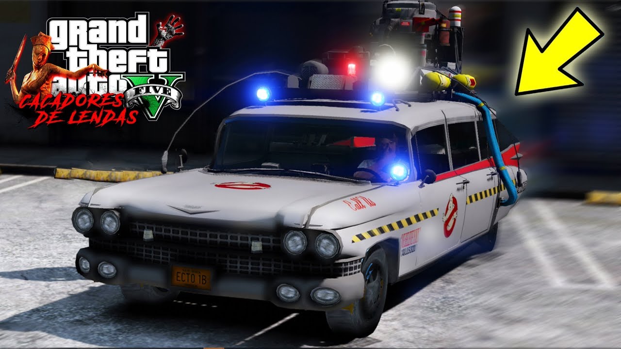 COMPRAMOS UM CARRO CAÇA-FANTASMAS!! GTA 5 Caçadores de Lendas - YouTube