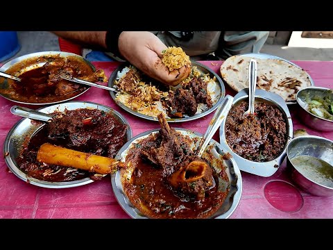 Monu Ka Rara Mutton Aur Skin Wala Murga Aur Keema Kaleji | Basakhi Dhaba Pathankot | Pathankot tour