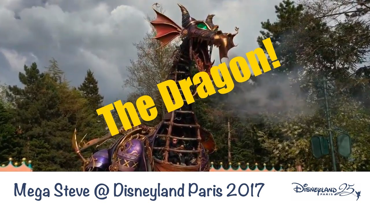 The Dragon Float - Disney Stars on Parade - Disneyland Paris 25th ...