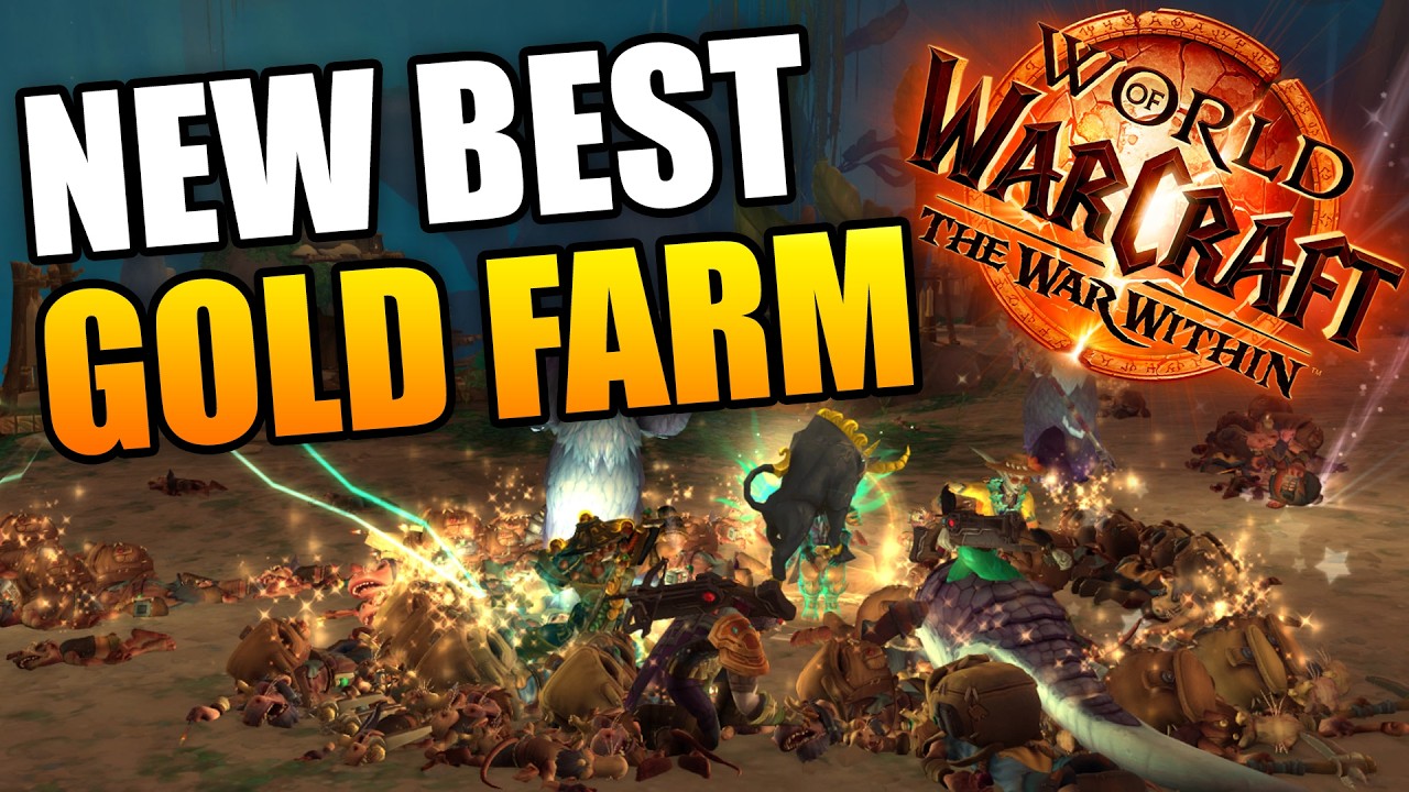 NEW BEST GOLD FARM in The War Within - TWW Gold Making - YouTube