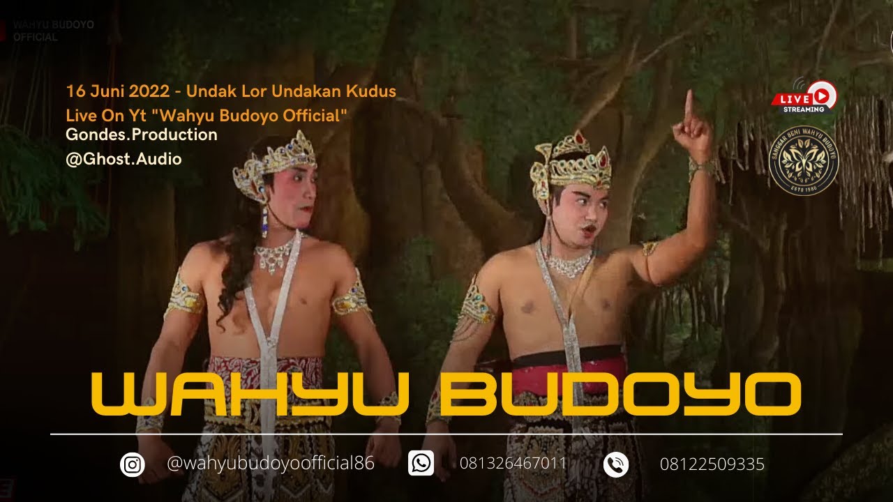 🔴 KETOPRAK WAHYU BUDOYO || "PANJI RAWIT JUMENENG RATU" || 16 JUNI 2022 ...