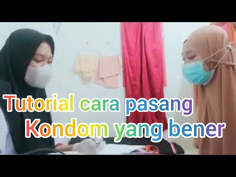 Tutorial cara pasang kondom yang bener