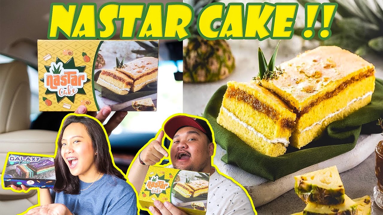 Nyobain Nastar Cake by Cakekinian Arief Tipang !! - YouTube