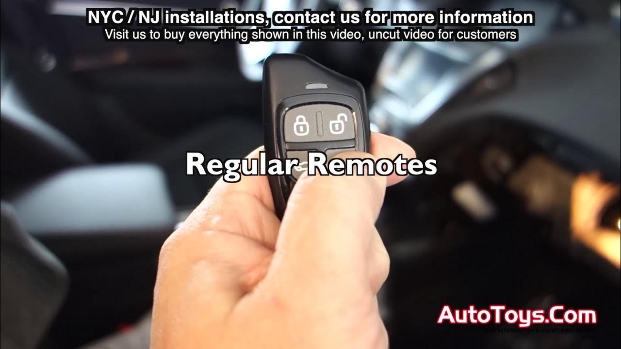 ACURA MDX REMOTE STARTER INSTALLATION HOW TO - COMPUSTAR DRONE SMART ...