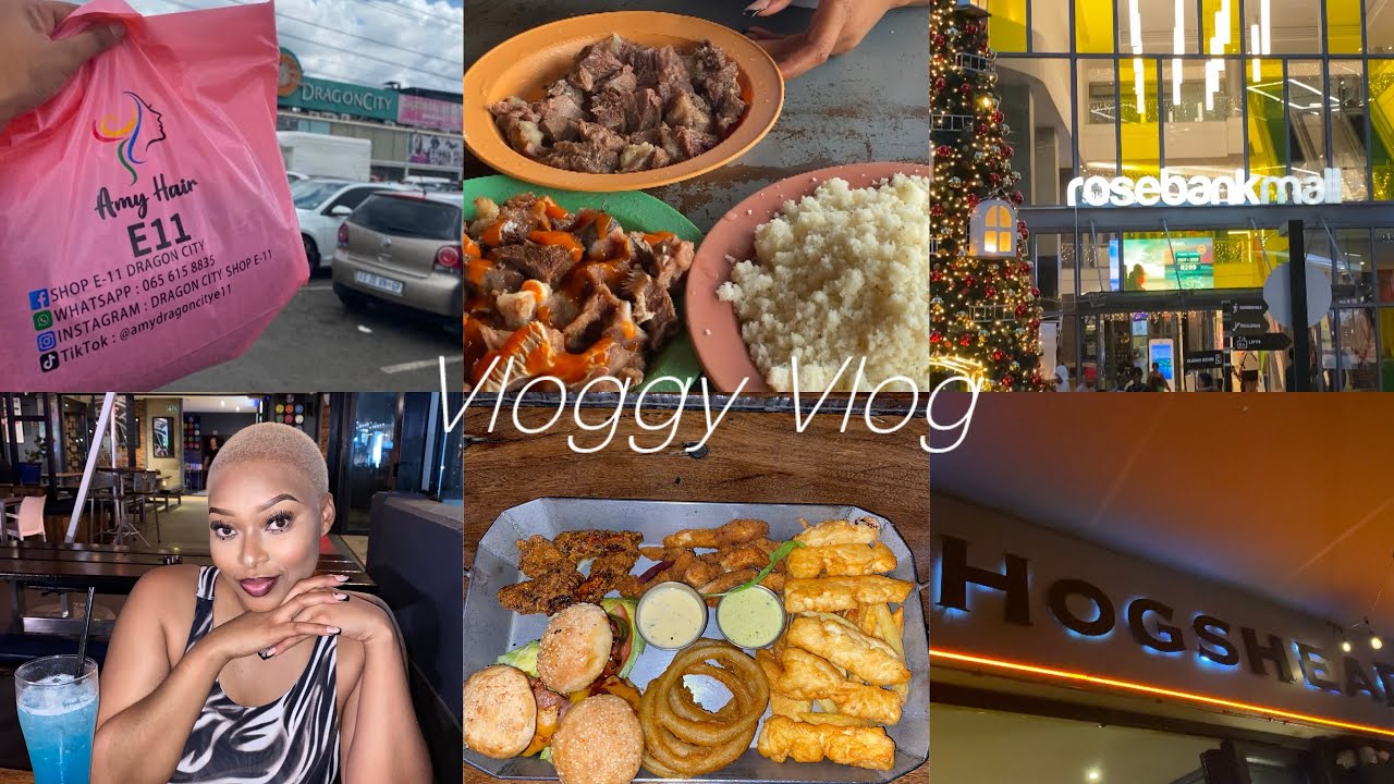 Vlog | Got new hair | Went blonde | Solo McD date | Mr Price haul | Dinner at Rosebank | kels ...