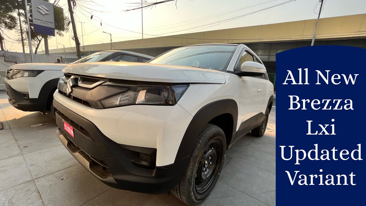 All New 2023 Brezza Lxi Petrol without Smart Hybrid Technology Detail ...