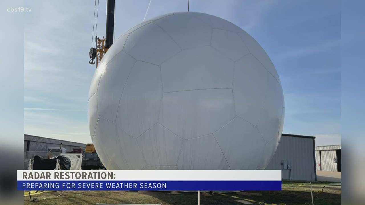 Radar restored in time for severe weather season - YouTube