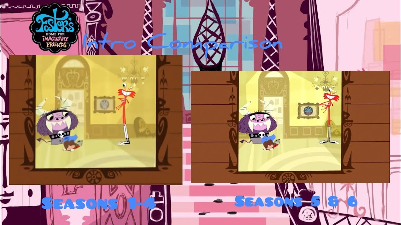 Foster’s Home for Imaginary Friends (2004-09): Intro Comparison - YouTube