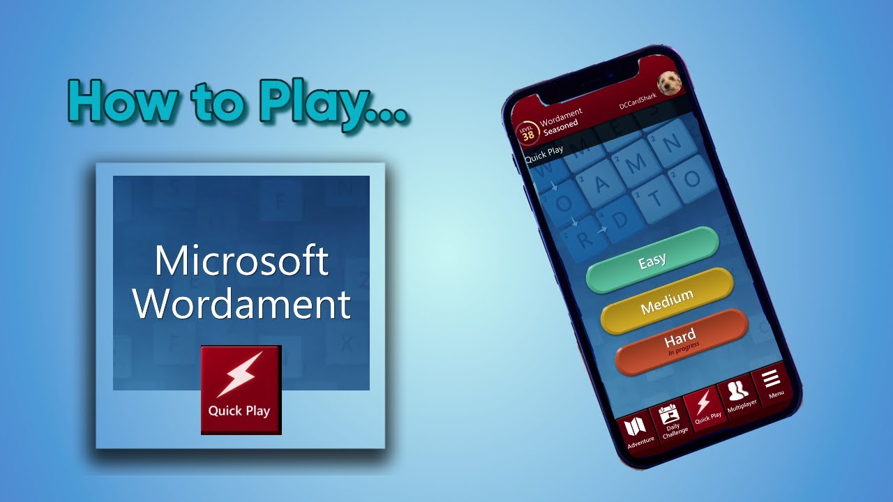 How to Play Wordament Quickplay | Microsoft Casual Games - YouTube