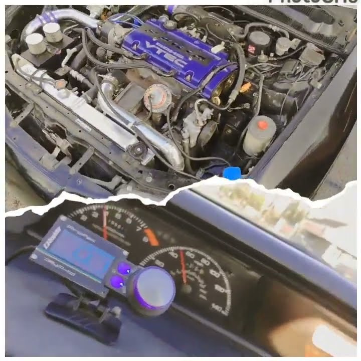 Built h22 ready for dyno day - YouTube