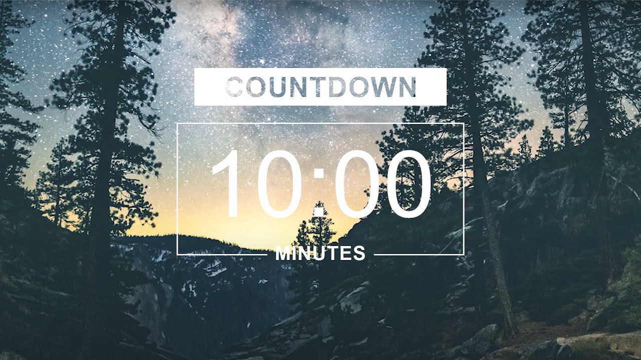10 Minute Timer - Countdown Timer | With Sounds 🔔 - YouTube