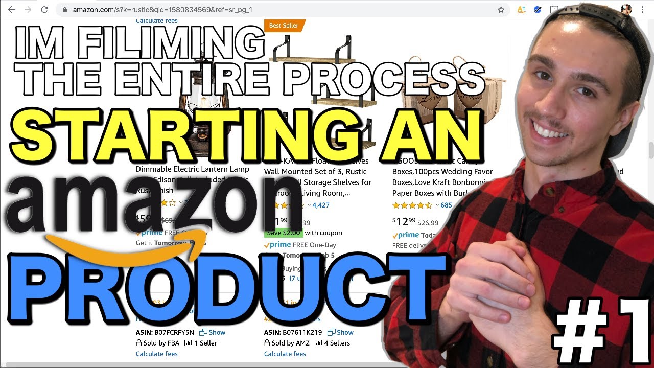 Launching an Amazon Product in 2020 Step by Step Tutorial | Amazon Case ...