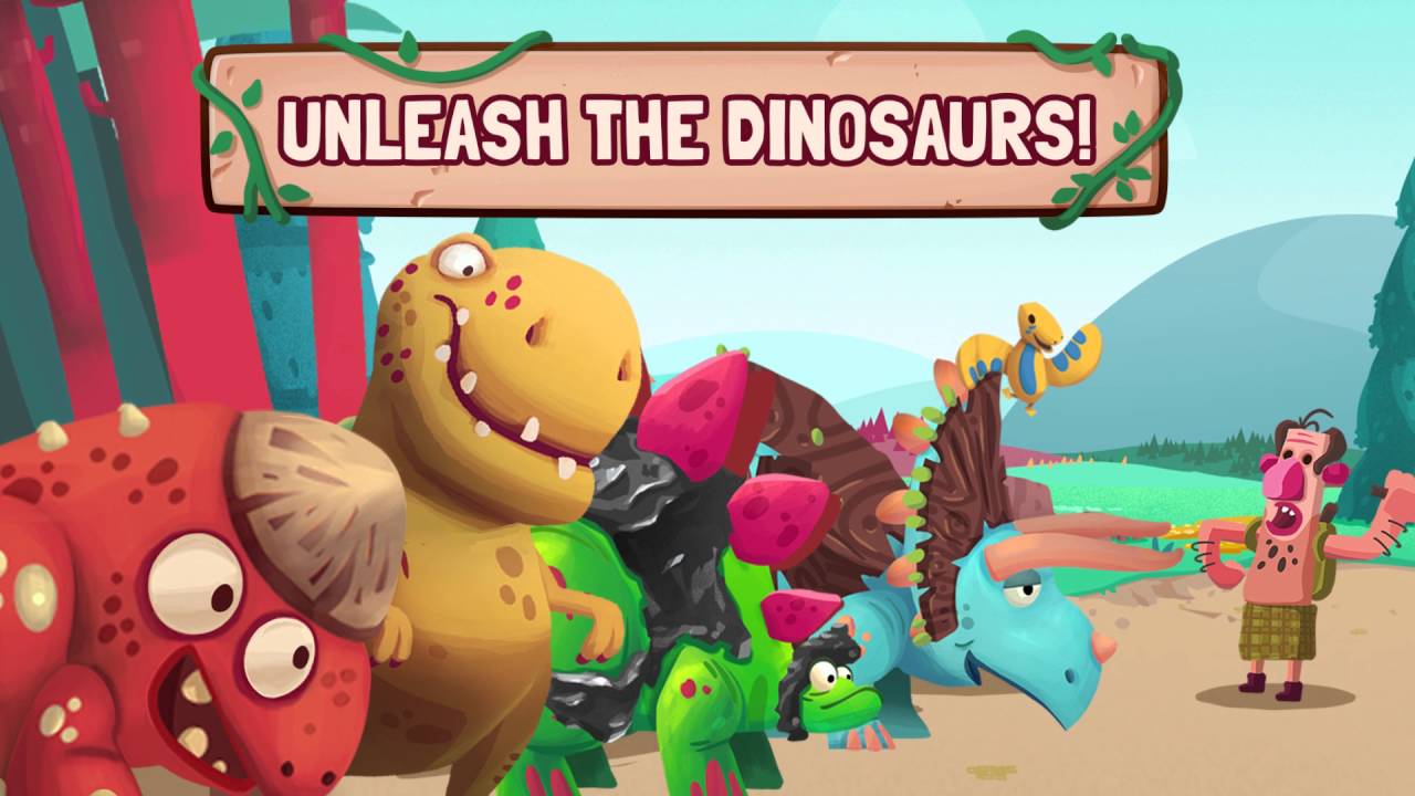 Dino Bash for Android Launch Trailer - YouTube