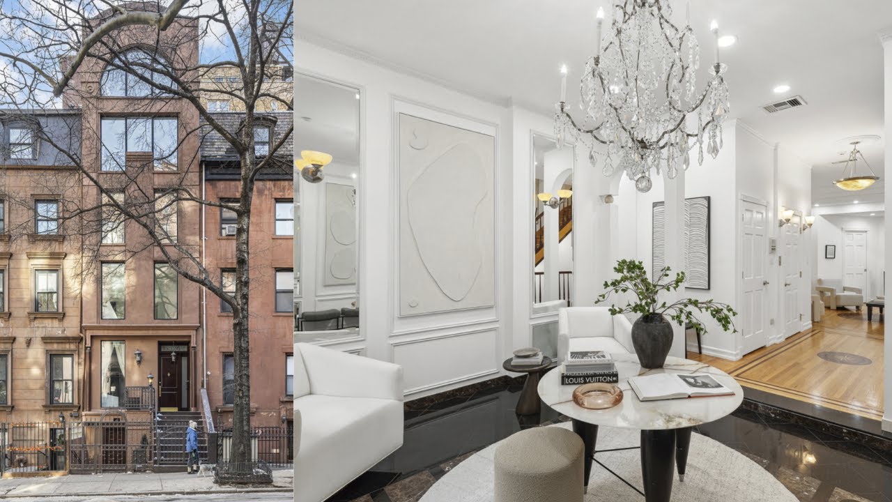 TOURING a LANDMARKED 7 STORY TOWNHOUSE w an ELEVATOR in NYC |132 E 36th ...