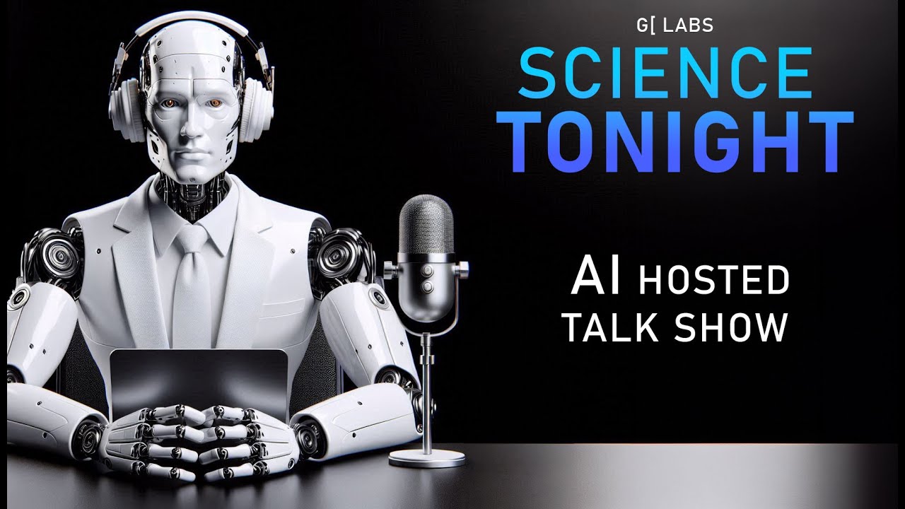 AI Talk Show | AI hosted Talk Show #1 | Tonight topic: AI latest news ...
