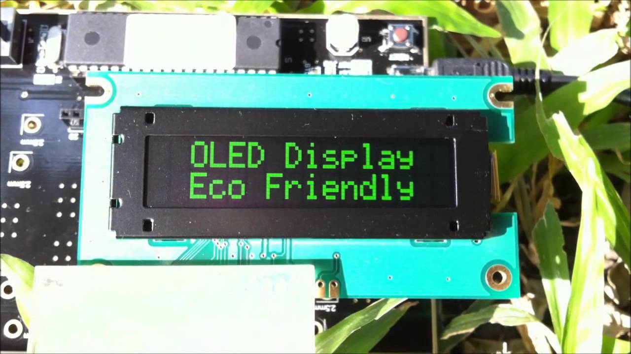 Sunlight Readable OLED - YouTube