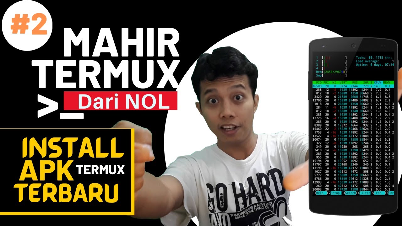 Belajar Termux Dari Nol - Cara Install APK Termux Tanpa Root [Part 2/7 ...