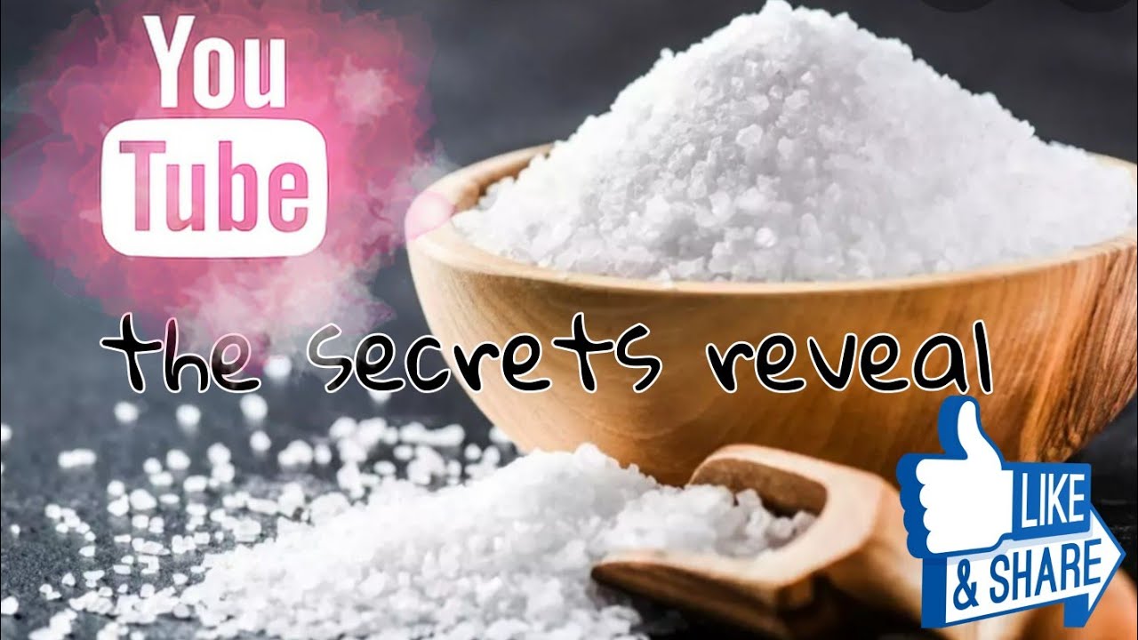 THE SECRET OF SALT how will last and not turn to stock into the bottle ...