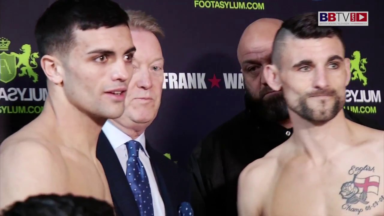 Jack Catterall Vs Martin Gethin Weigh In #BBTV - YouTube