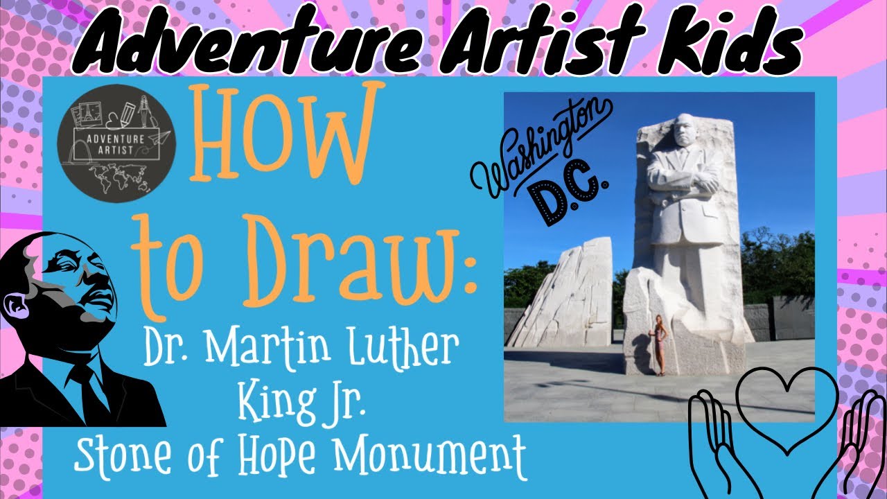 How to Draw the Martin Luther King Jr. Stone of Hope Monument ...