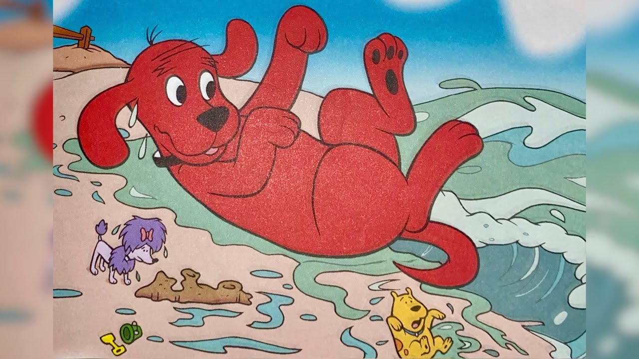 Clifford the missing beach ball #clifford#preschoolstories#kindergarten ...