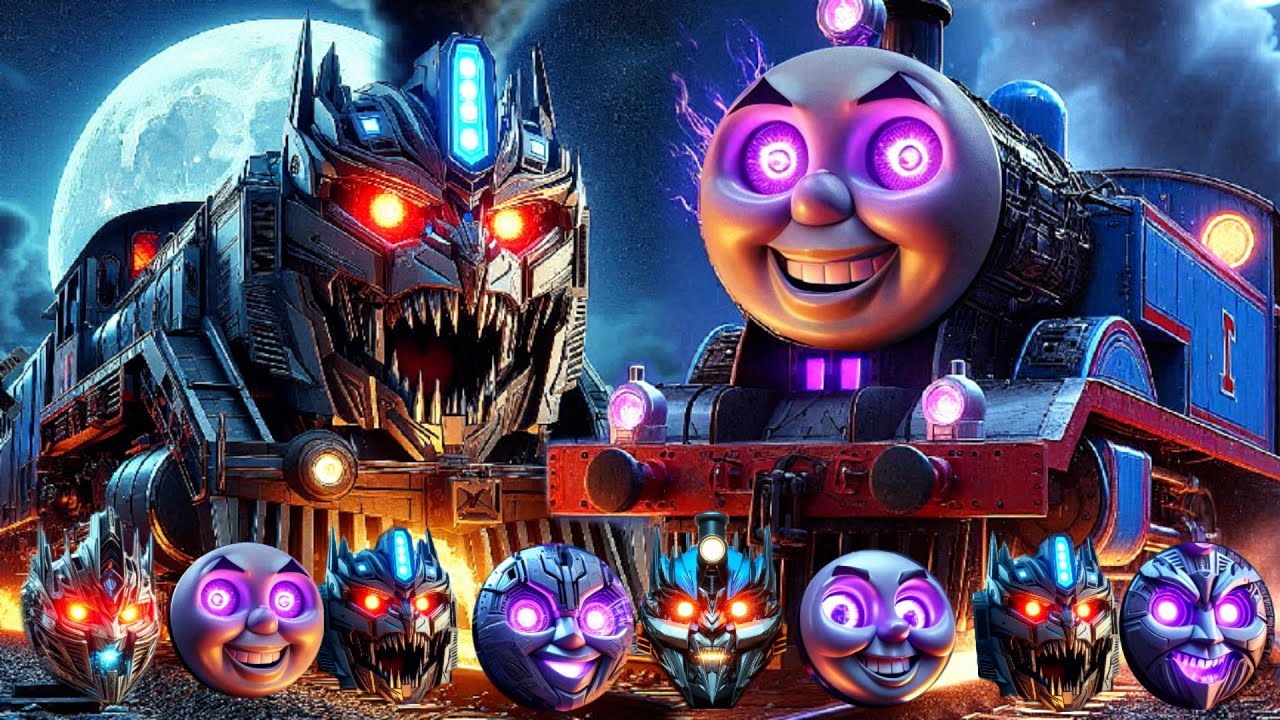 TEBAK GAMBAR KERETA API THOMAS & NEW FRIENDS - OPTIMUS PRIME - THOMAS ...