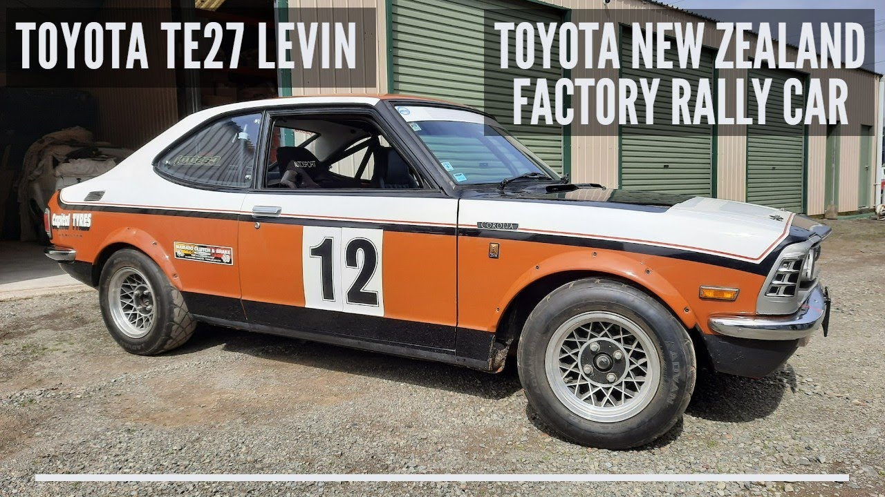 Toyota TE27 Levin Factory Rally Car - YouTube