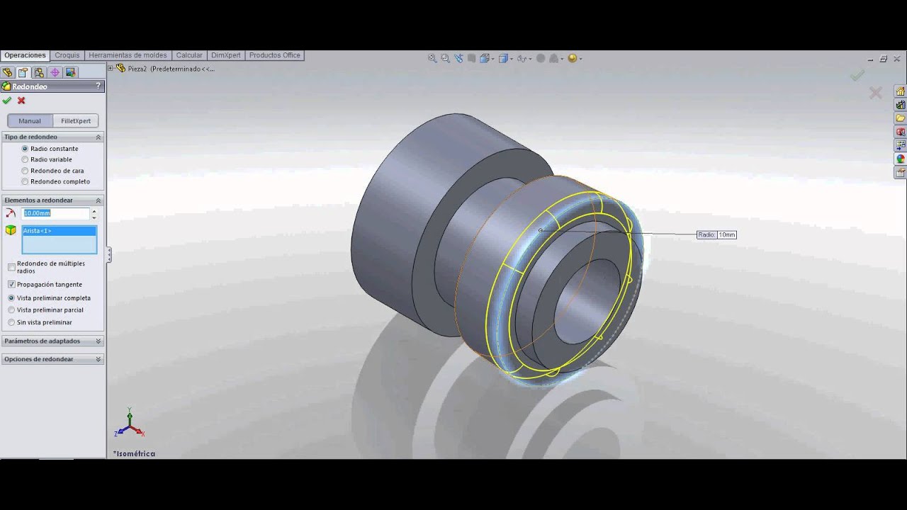 DISEÑO MECANICO EN SOLIDWORKS - YouTube
