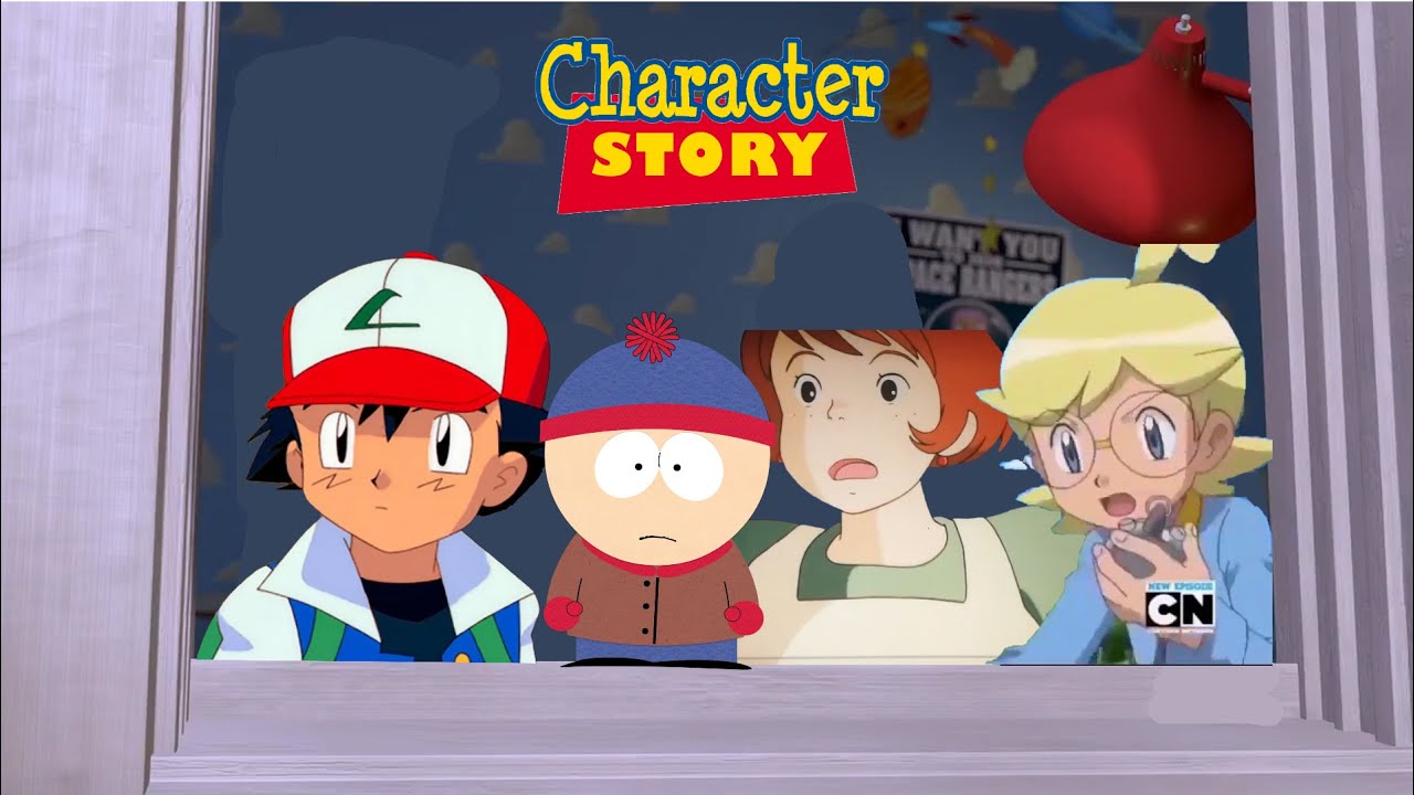 Character Story Part 6 -Talking Between Ash Ketchum and Steve (Blue ...