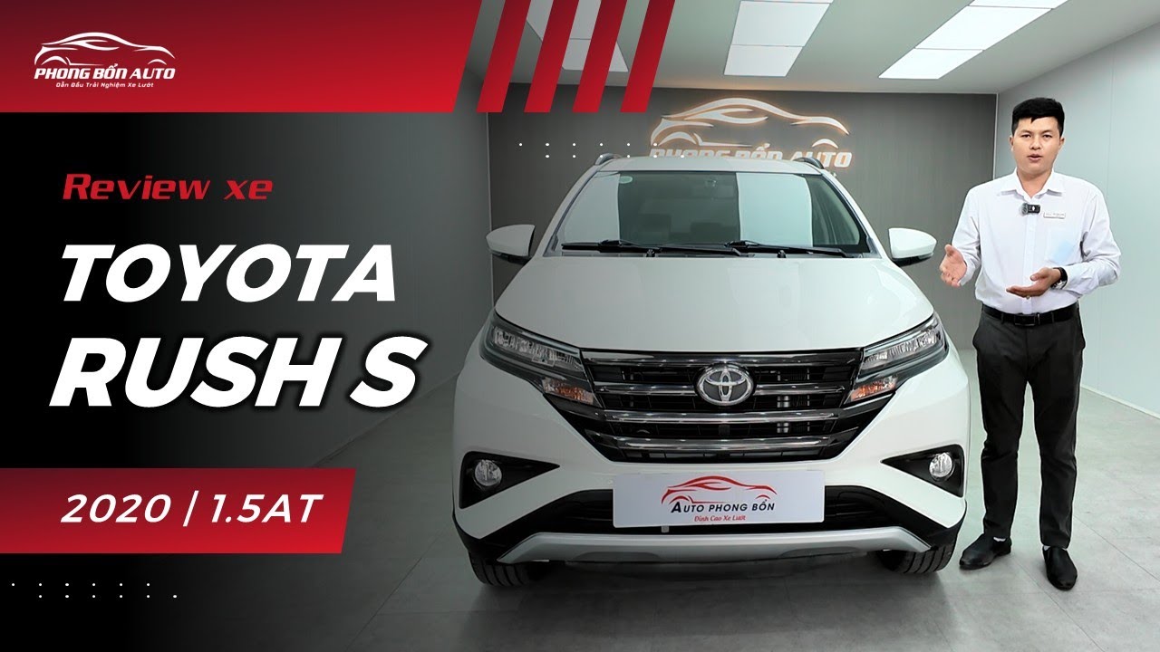🔴TOYOTA RUSH S, sản xuất 2020, động cơ 1.5AT, số tự động, ODO: 10 vạn ...