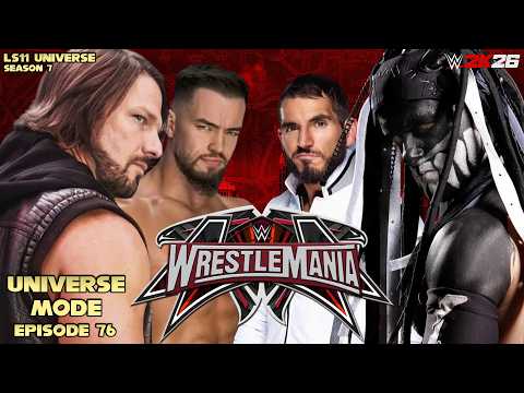 WWE 2K26 Universe Mode Episode 76: WrestleMania 42