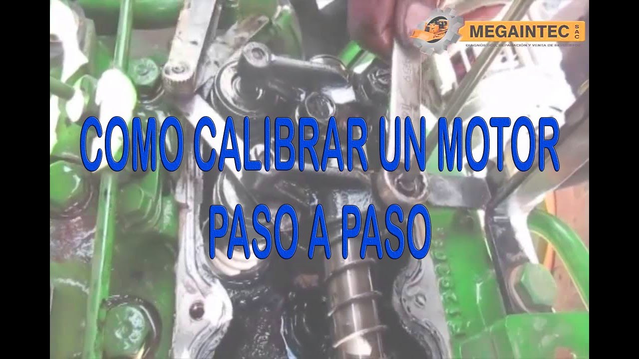 Como calibrar un motor - YouTube
