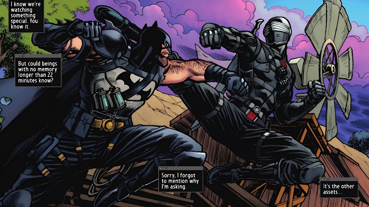 Batman and Snake Eyes Battle for Freedom in an Endless Loop - YouTube