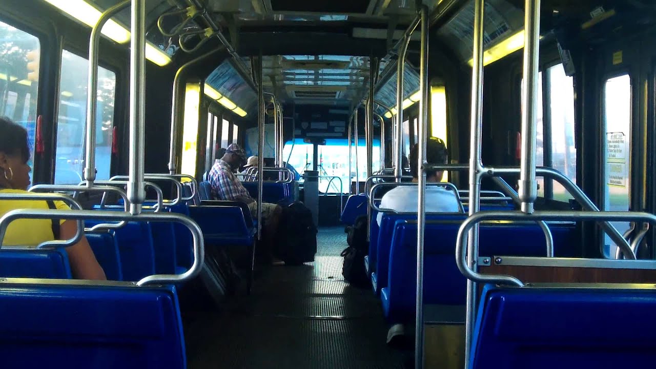 New Flyer D60HF Artic 5542 Q10 Limited Bus Ride: Part 1 - YouTube