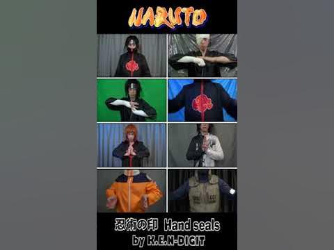 NARUTO Shippuden Hand seals signs Real Life and Lesson by Hokage - YouTube