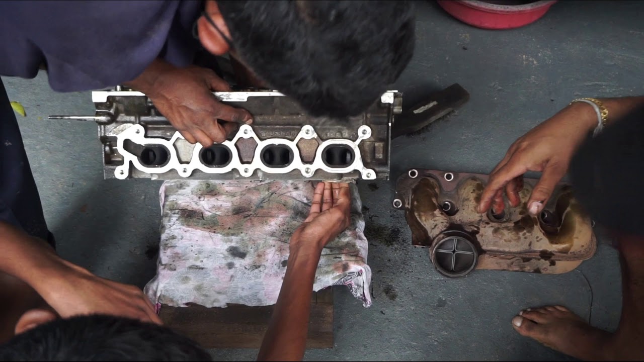 Peugeot 406 EW10J4 Engine Gasket Replacement (Part 2) - YouTube