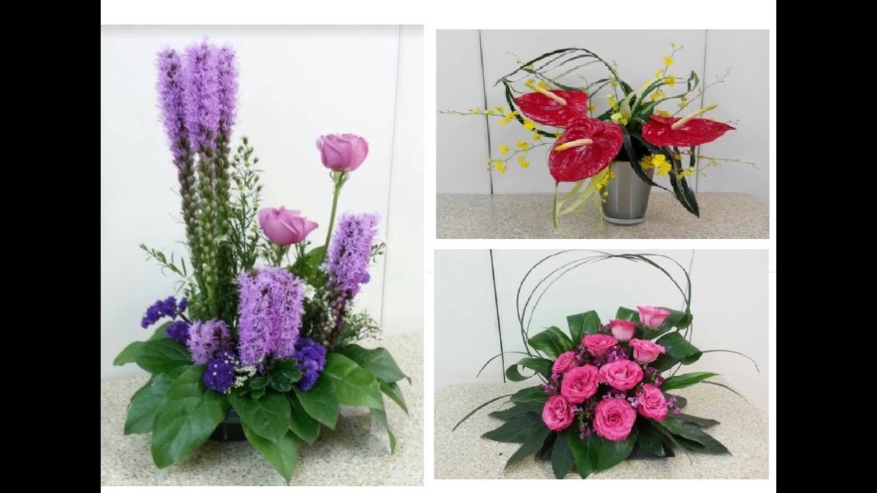 Amazing Flowers Flower Arrangement Gallery 2 - YouTube