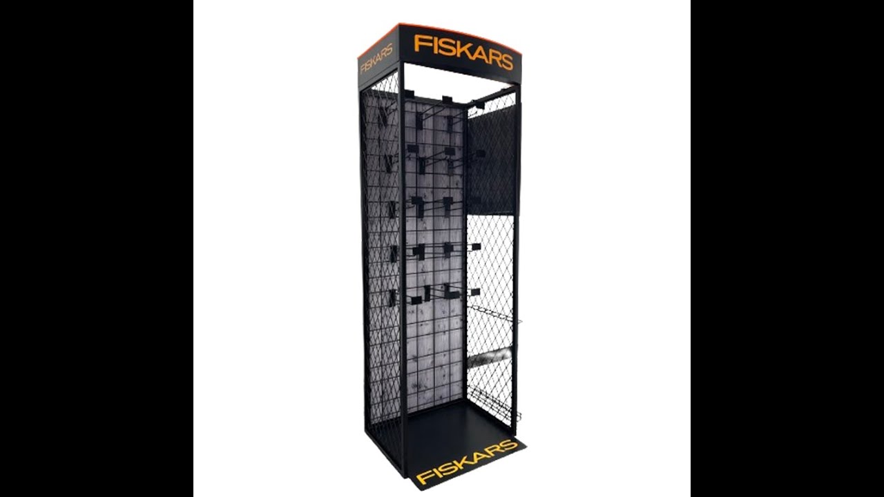 Custom Metal Mesh Display Rack – Robust, Durable, and Versatile for ...