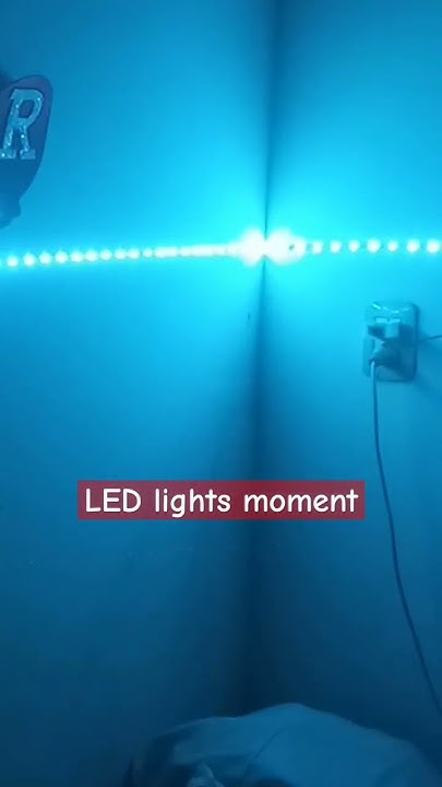 That moment when you randomly get LED lights: - YouTube