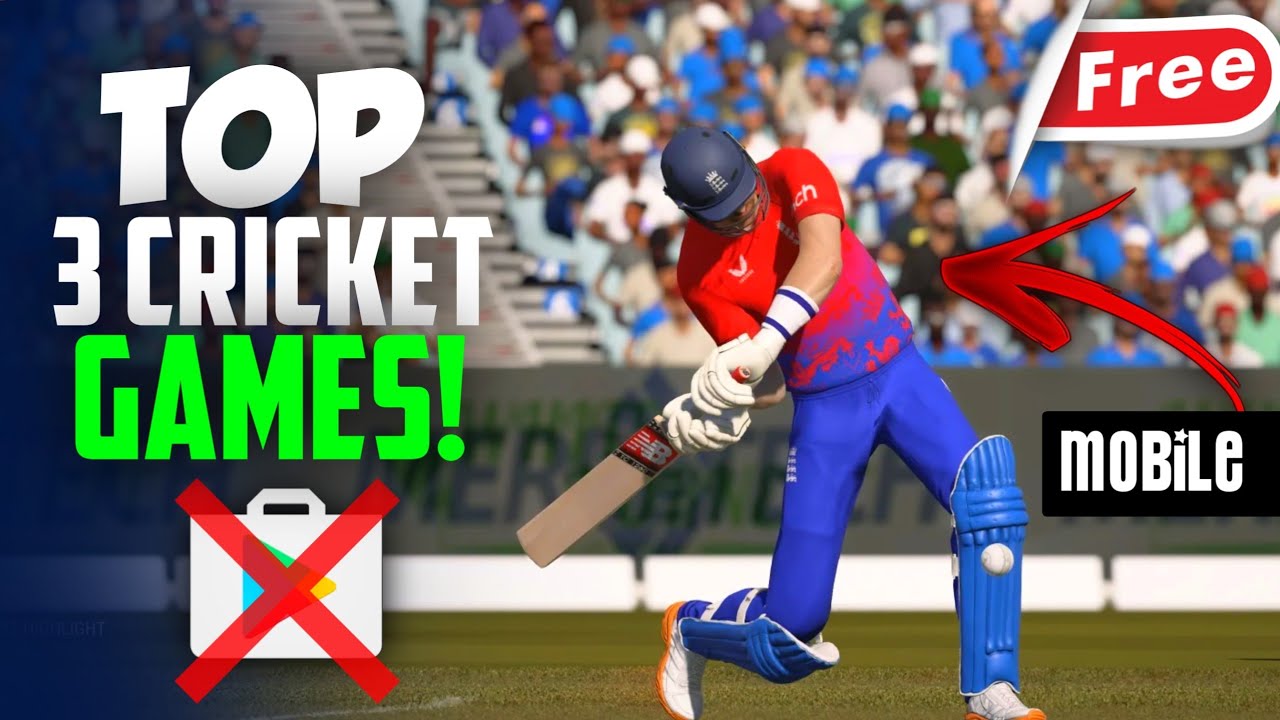 Top 3 Cricket Games For Android - Not Available On Play Store | Best ...