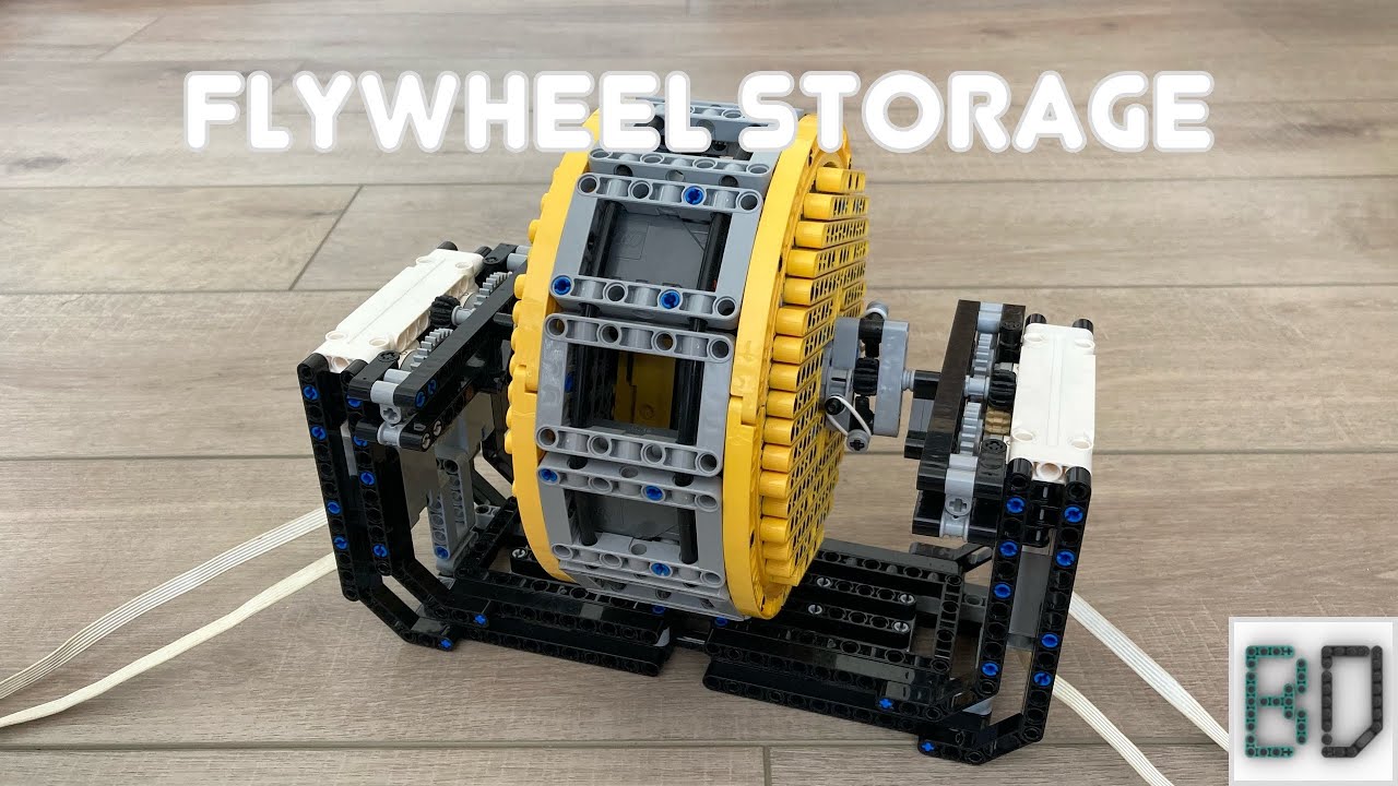 Flywheel Storage Device | Lego Technic - YouTube