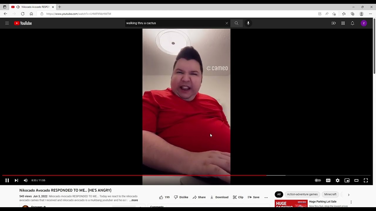 Nikocado Avocado RESPONDED TO ME HE'S ANGRY YouTube Personal Microsoft ...