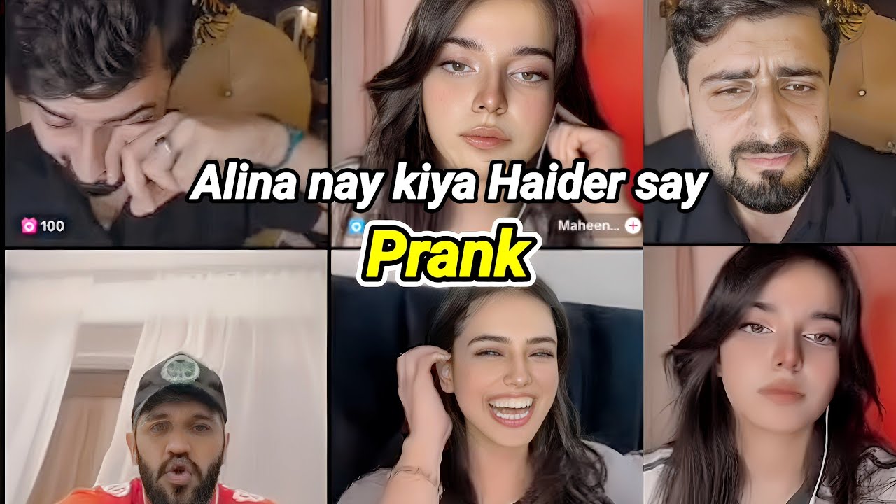 Alina nay kiya Haider say Prank | Live with Haider & Kainat - YouTube